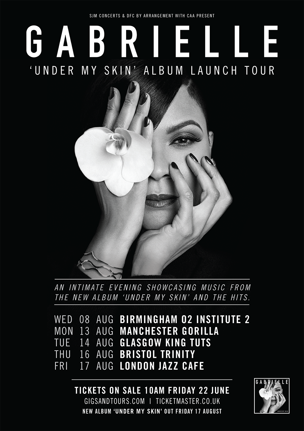 Gabrielle Under My Skin Album Launch Tour 1 - Gabrielle